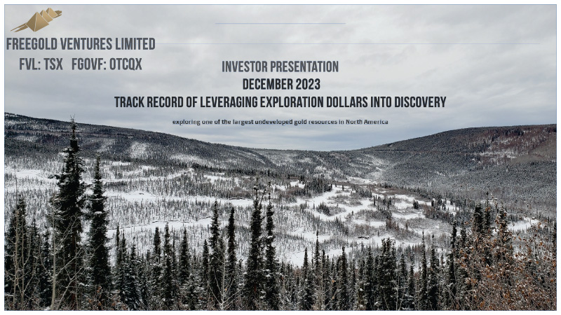Corporate Presentations | Freegold Ventures Limited